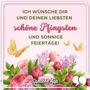 Pfingstgrüße für WhatsApp mit schönen Bildern · good space.
