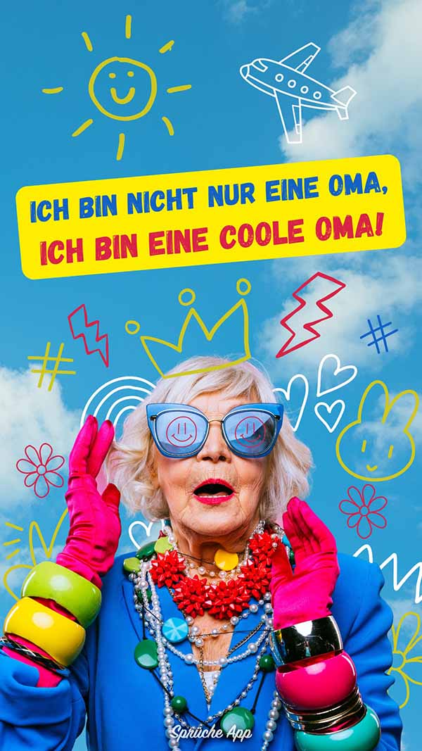 Lustige Oma Spruche Bilder