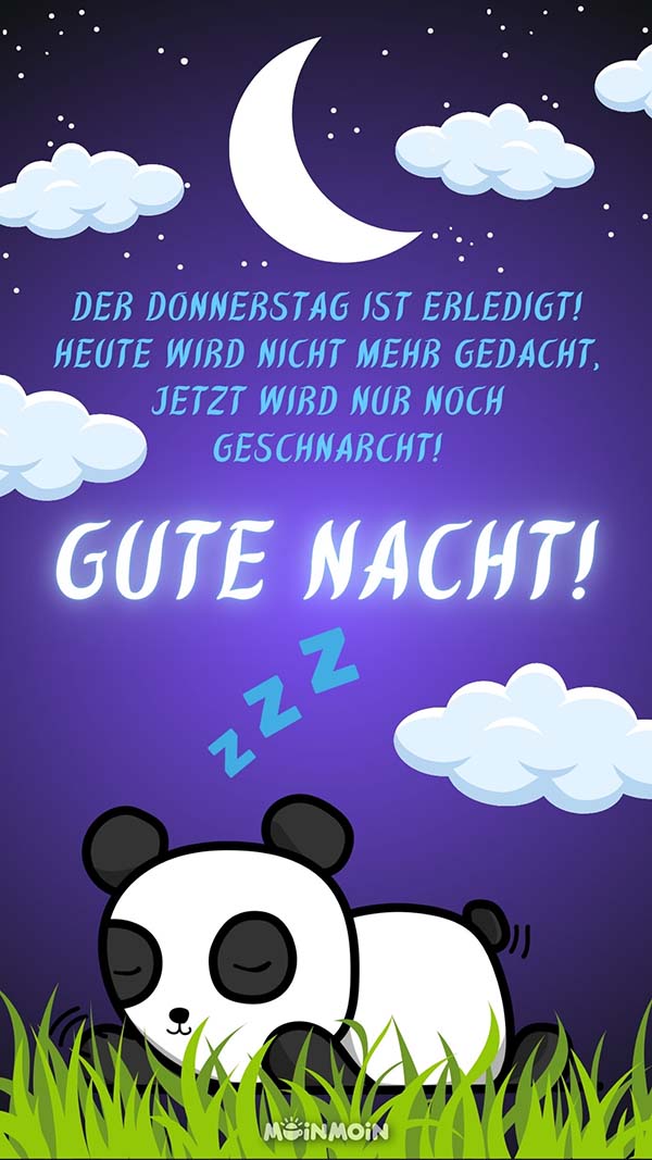 Schne Gute Nacht Bilder Donnerstag Ebenbild